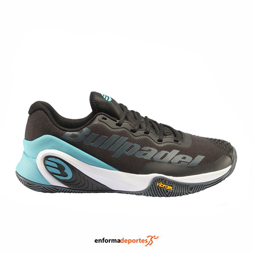 ZAPATILLA HOMBRE BULLPADEL HACK VIBRAM 23V | NEGRO | Enforma Deportes